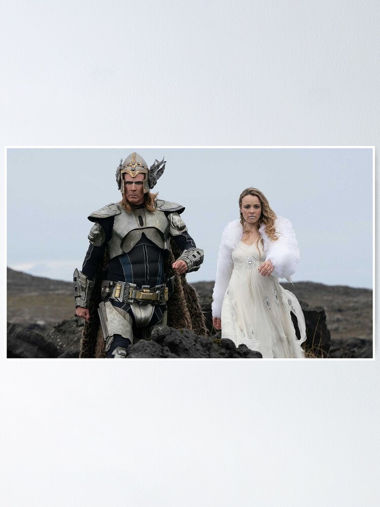"Eurovision film Will Ferrell Rachel McAdams - Volcano Man" Poster by ...
