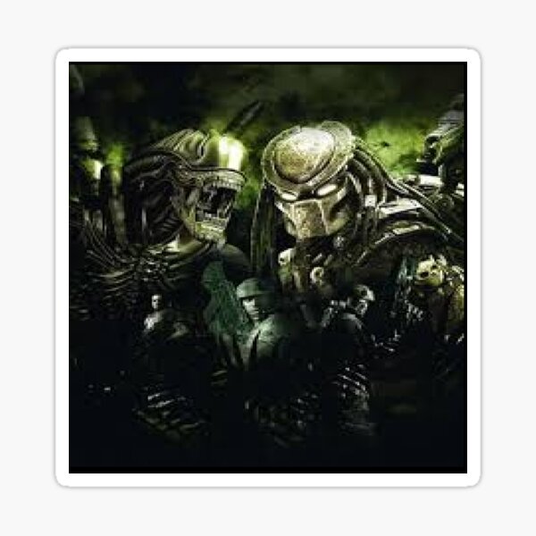 Aliens Vs Predator Stickers | Redbubble