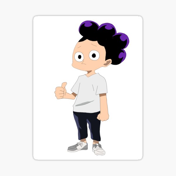 "mineta from bnha/mha" Sticker for Sale by Anna310108 | Redbubble