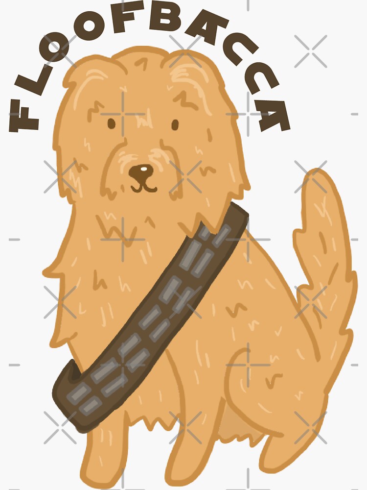 "Floof baca" Sticker for Sale by 2designerds | Redbubble