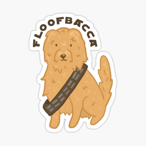 "Floof baca" Sticker for Sale by 2designerds | Redbubble