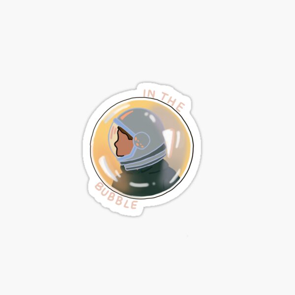 "Alec Benjamin, The Boy In The Bubble, Narrated For You" Sticker for ...