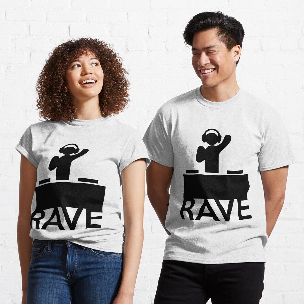 "Rave" Sticker for Sale by Kreativista | Redbubble