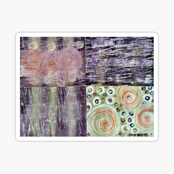 "Four Corners" Sticker by kasarnDesigns | Redbubble