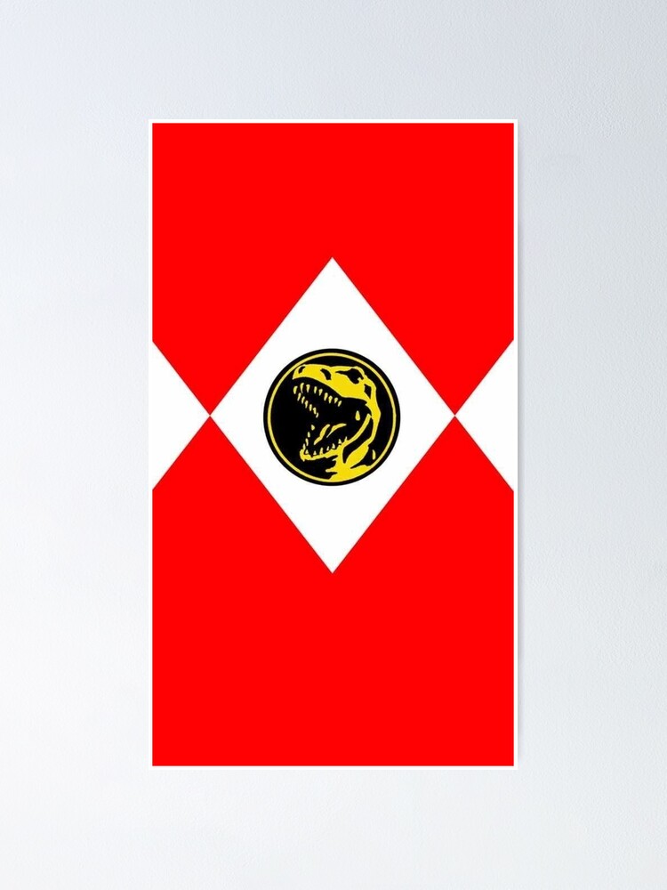"Mighty Morphin Power Rangers Mask" Poster for Sale by razorhead ...