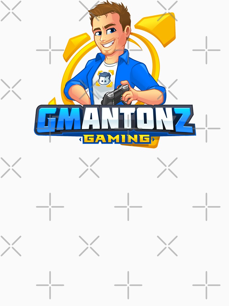 "GMAntonZ - Character Logo Merch" T-shirt for Sale by GMAntonZ ...