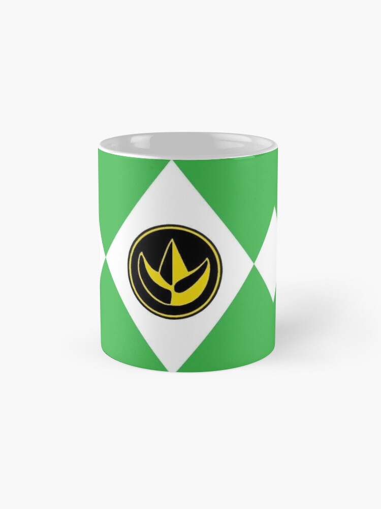 "Mighty Morphin Power Rangers Green ranger mask" Coffee Mug for Sale by ...