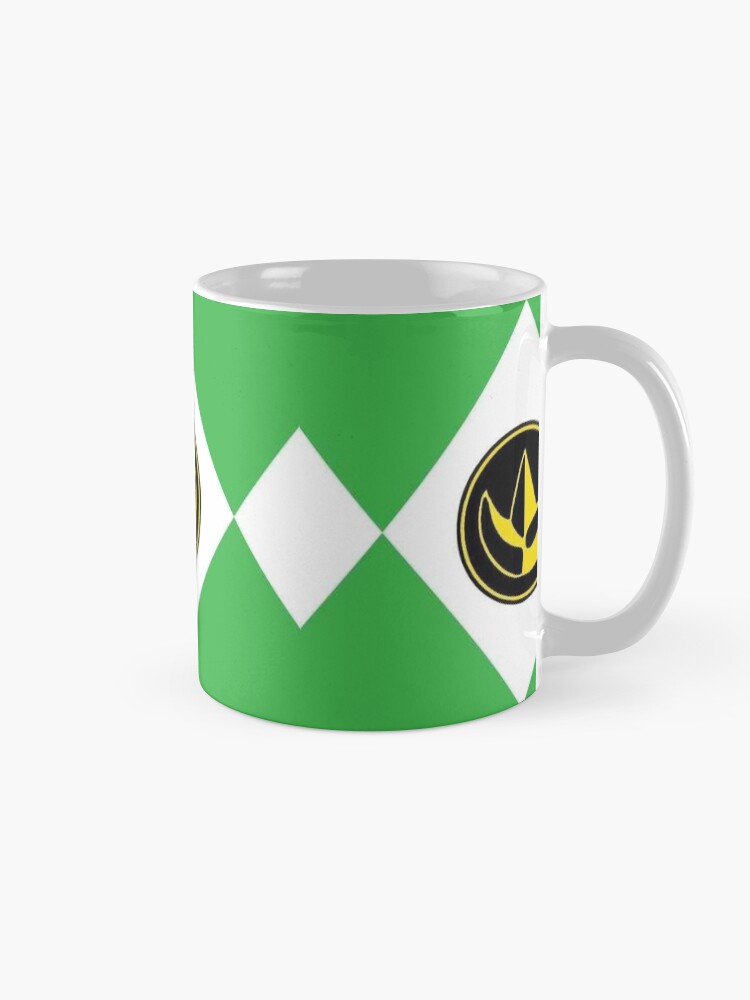 "Mighty Morphin Power Rangers Green ranger mask" Coffee Mug for Sale by ...