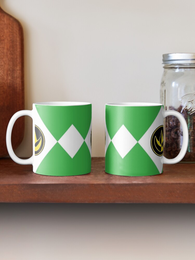 "Mighty Morphin Power Rangers Green ranger mask" Coffee Mug for Sale by ...