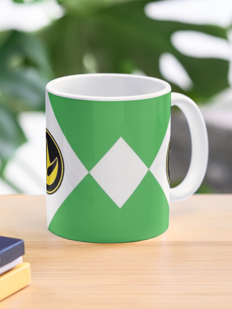 "Mighty Morphin Power Rangers Green ranger mask" Coffee Mug for Sale by ...