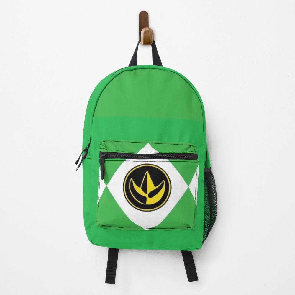 "Mighty Morphin Power Rangers Green ranger mask" Backpack for Sale by ...