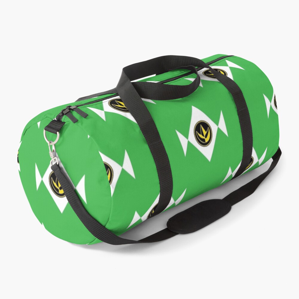 "Mighty Morphin Power Rangers Green ranger mask" Duffle Bag for Sale by ...