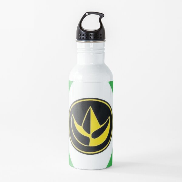 "Mighty Morphin Power Rangers Green ranger mask" Water Bottle by ...