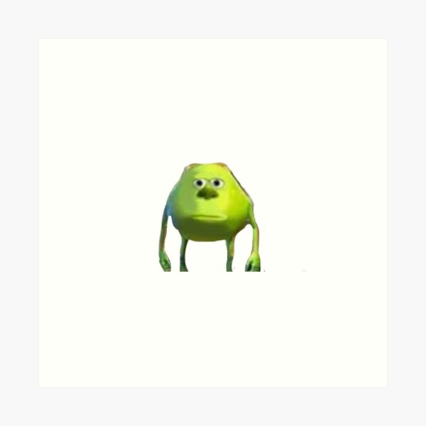 "Mike Wasowski Two Eyes Meme" Art Print by TienMai | Redbubble