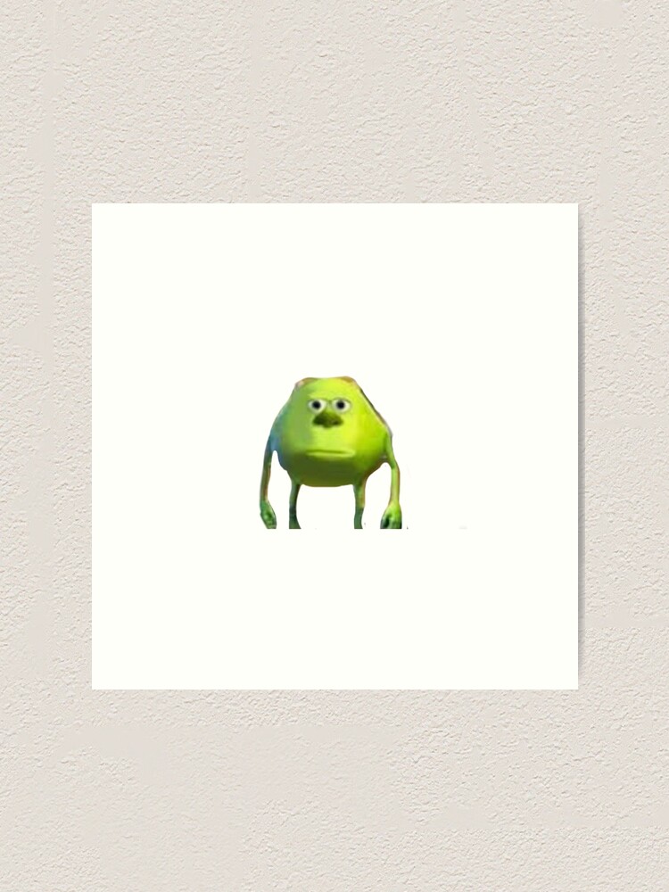"Mike Wasowski Two Eyes Meme" Art Print by TienMai | Redbubble