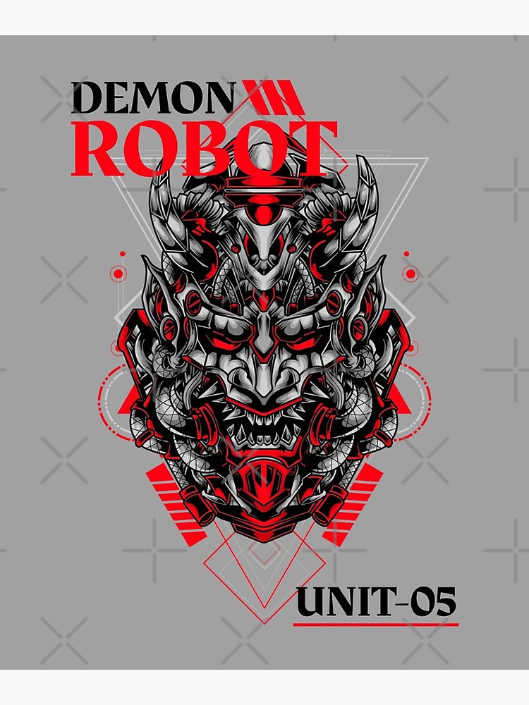 "Demon robot Mengu men yoroi samurai ronin mask japanese military ...