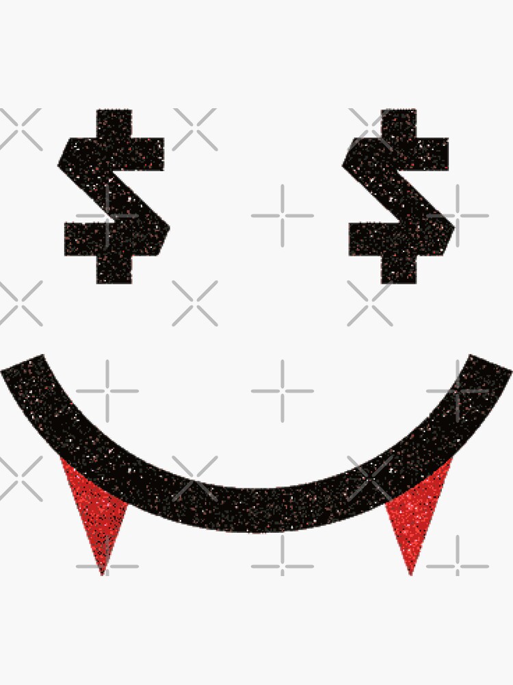 "Vampire Money Logo" Sticker by TheFunniestOne | Redbubble