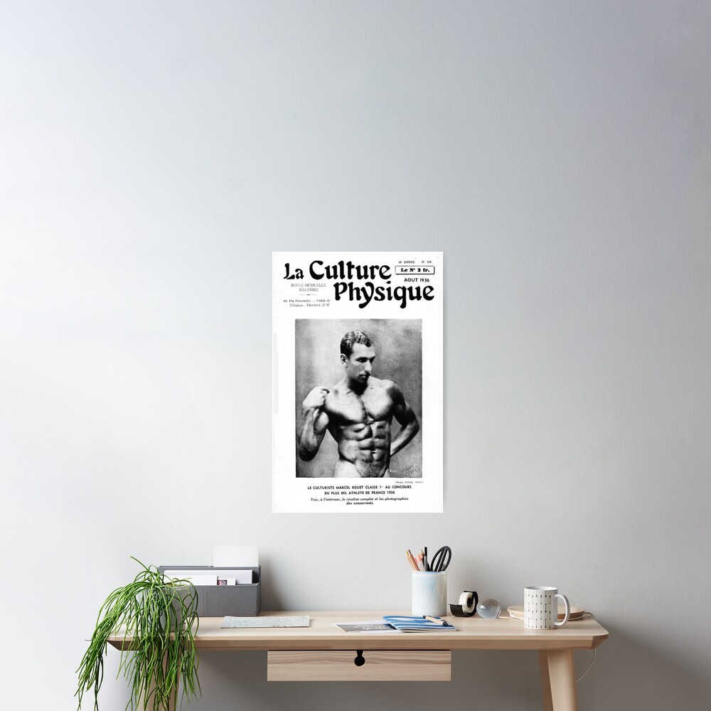 "La Culture Physique August 1936 French Bodybuilder Marcel Rouet ...