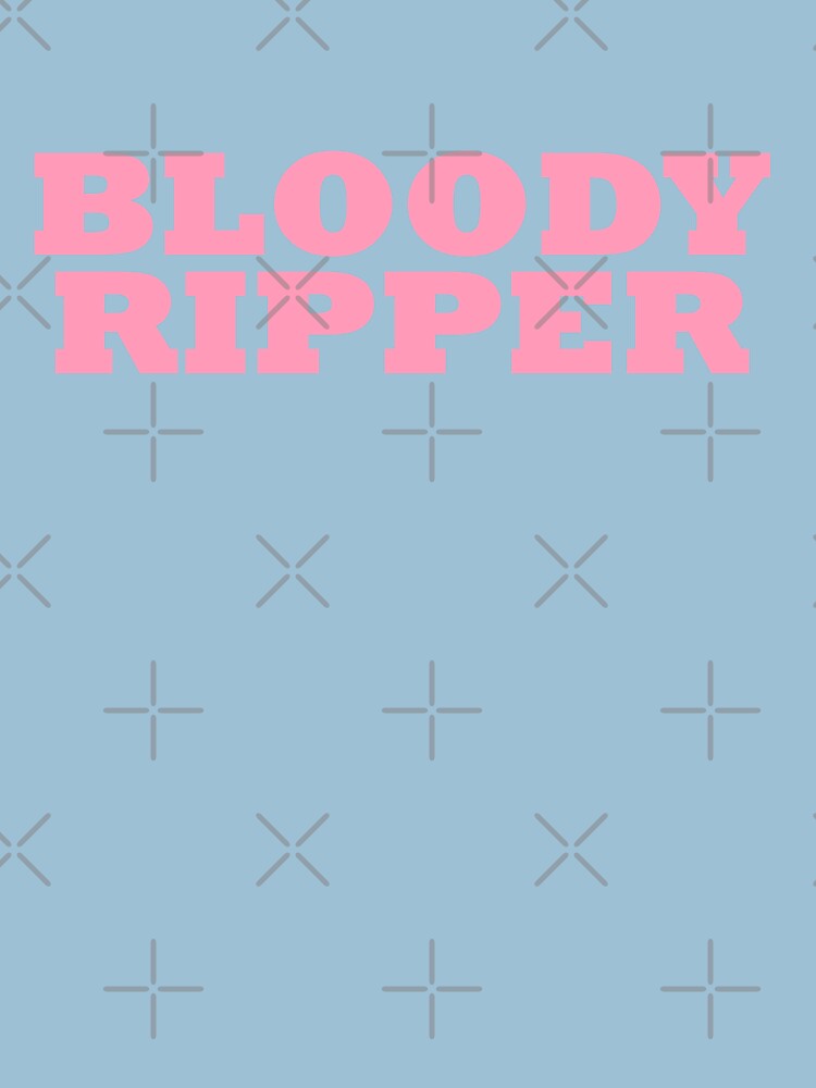 "bloody ripper T shirt" T-shirt for Sale by hamdellah | Redbubble ...