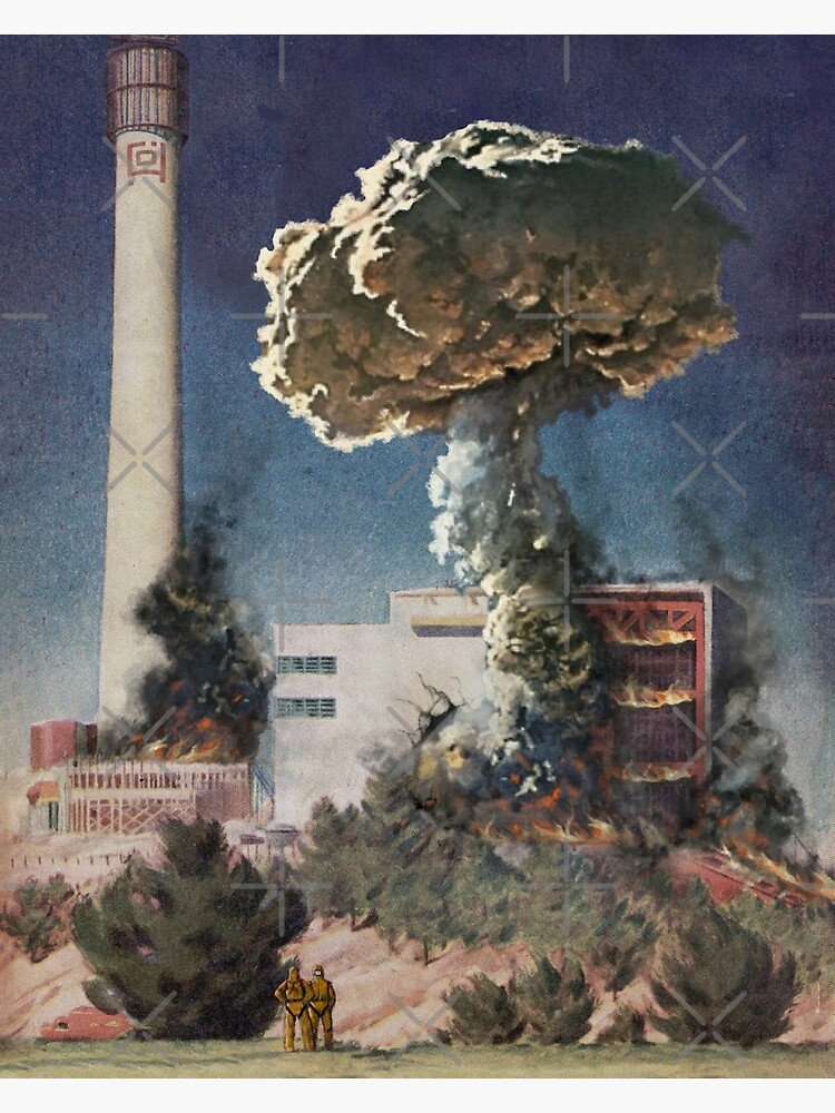 "Nuclear Disaster " Art Print for Sale by Artofolly | Redbubble