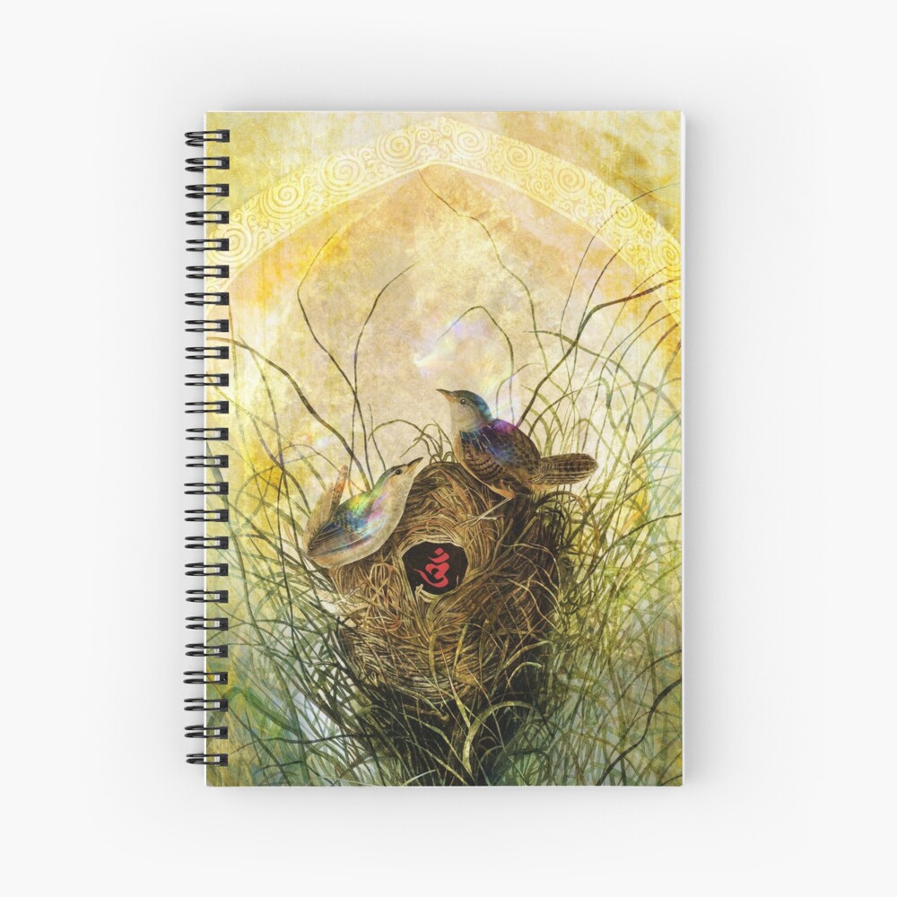 "OM Nature" Spiral Notebook for Sale by ElenaRay | Redbubble