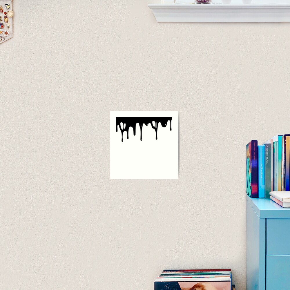 "Paint dripping " Sticker for Sale by Ashiart09 | Redbubble