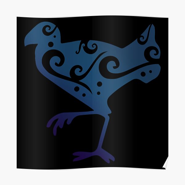 Pukeko Posters | Redbubble