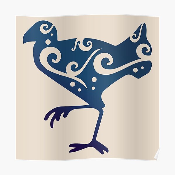 Pukeko Posters | Redbubble