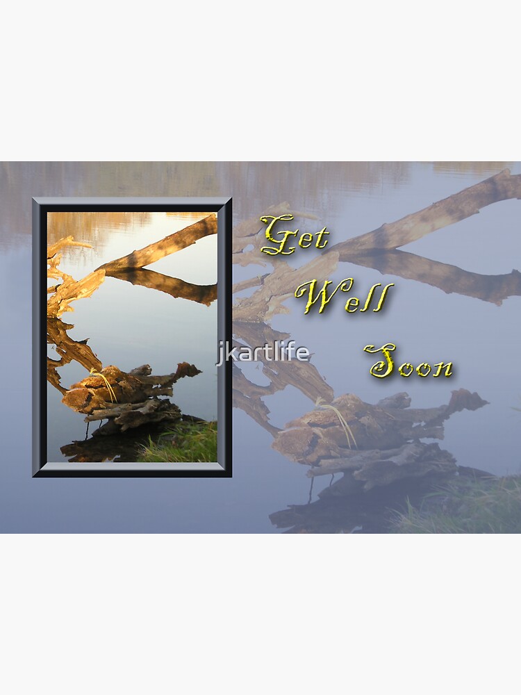 "Get Well Soon Fish" Greeting Card for Sale by jkartlife | Redbubble