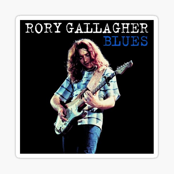 Rory Gallagher Stickers | Redbubble