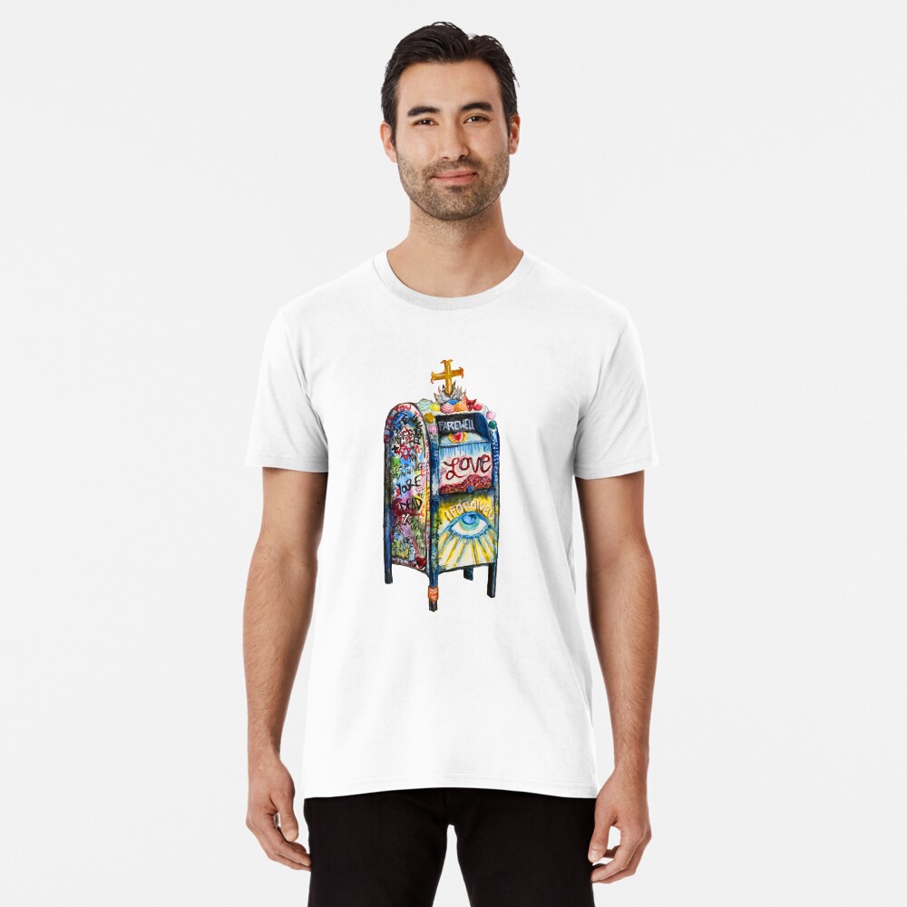 "danger days mailbox" Sticker for Sale by pinkish-ink | Redbubble