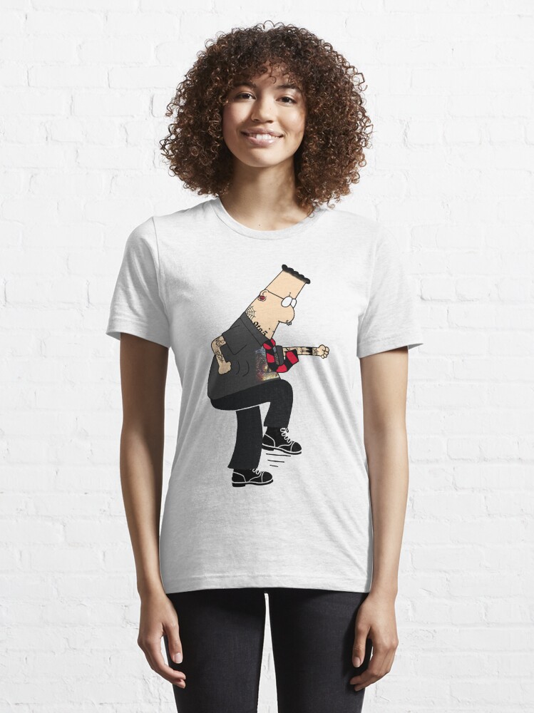 "Punk Dilbert" T-shirt for Sale by fallout4kin | Redbubble | punk t ...