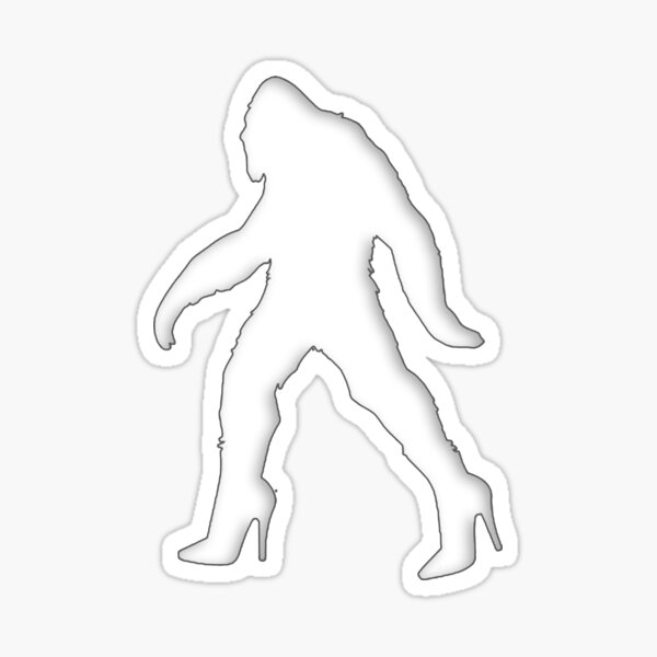 Sassy Quatch Lady Sasquatch in High Heels Sassyquatch Home & Living ...