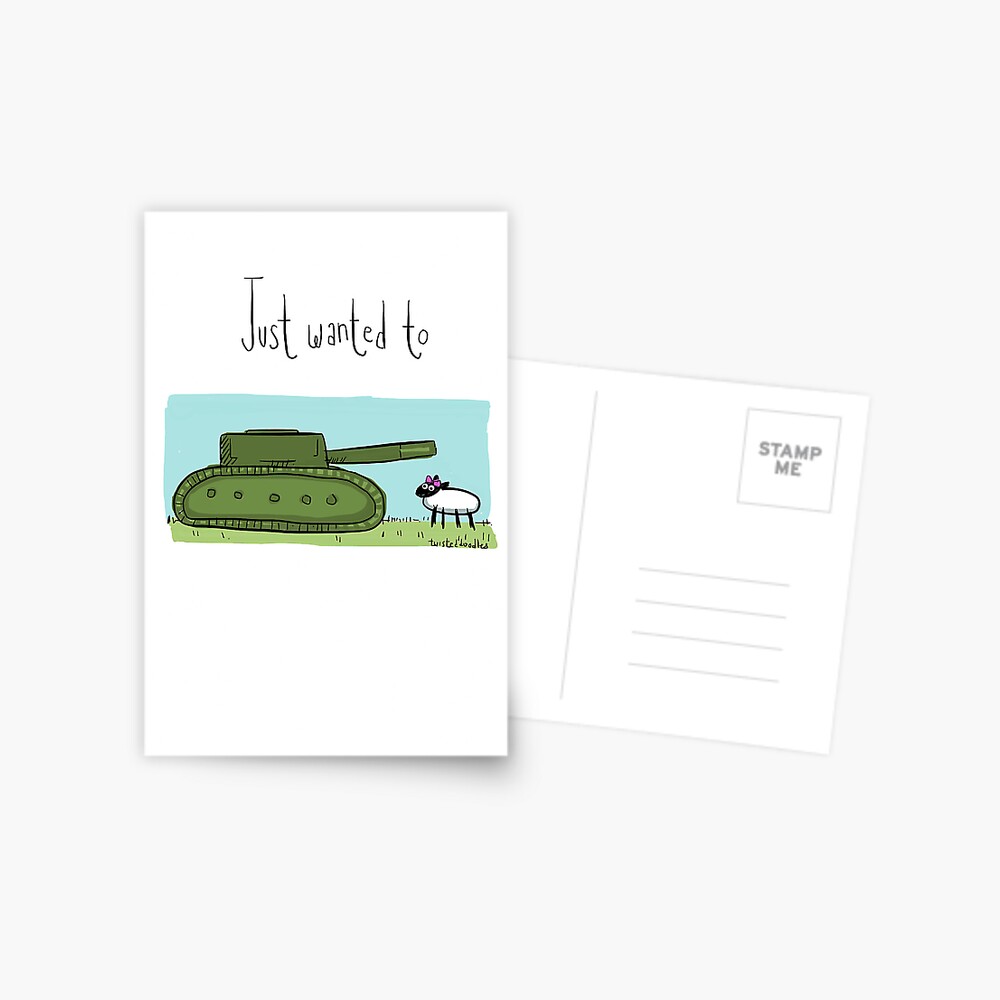 "Tank ewe" Greeting Card for Sale by twisteddoodles | Redbubble