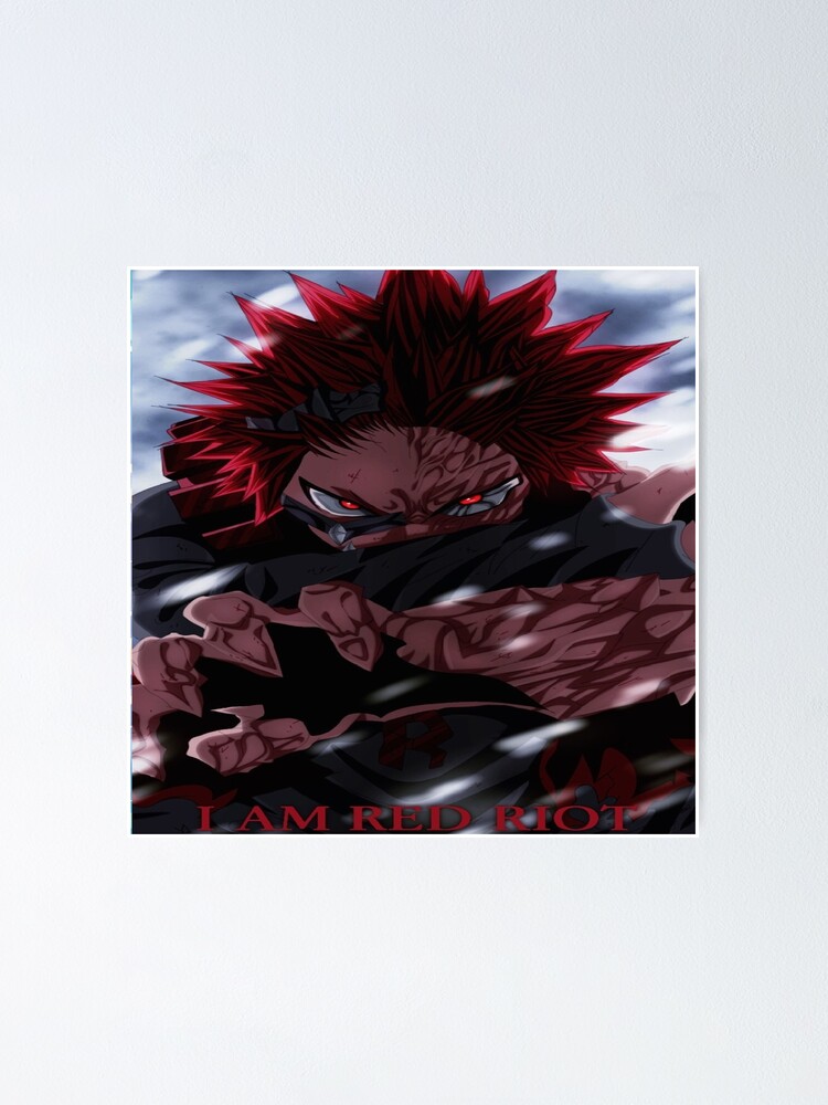 "kirishima " Poster by Tooiccymoney | Redbubble