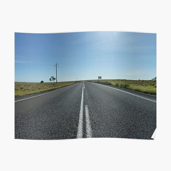 "Freedom is an open road" Poster by DashTravels | Redbubble