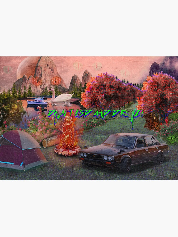 "LSD Art" Sticker for Sale by aikth | Redbubble