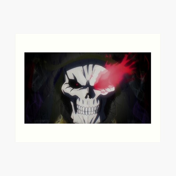 "Overlord - Momonga, Ainz Ooal Gown, Momon, Dark Swordsman" Art Print ...