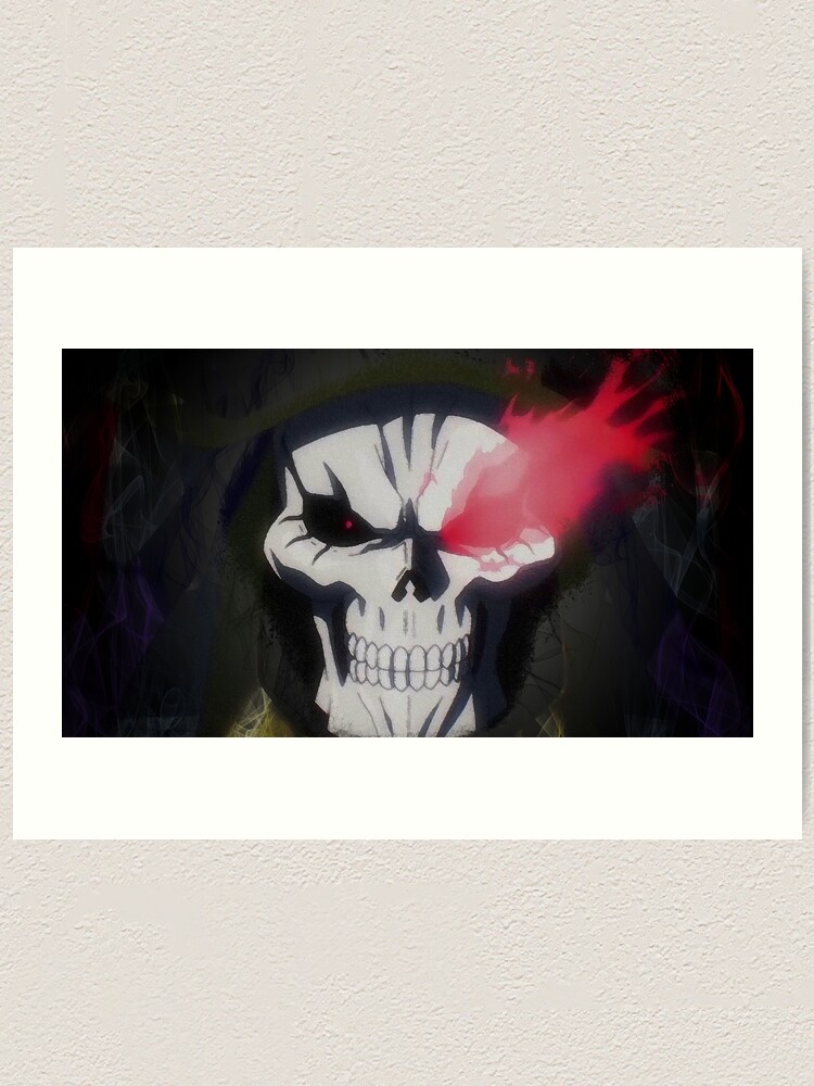 "Overlord - Momonga, Ainz Ooal Gown, Momon, Dark Swordsman" Art Print ...
