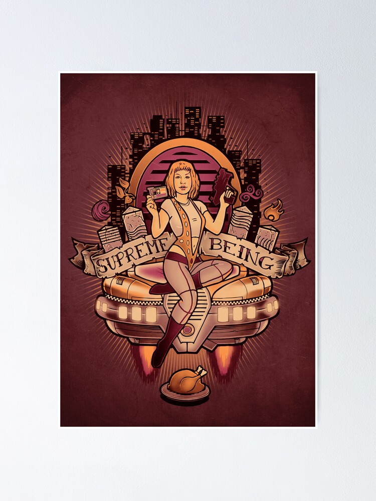 "Supreme Being" Poster by HarryGordon | Redbubble