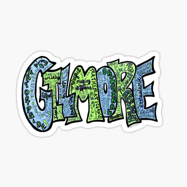 "Gilmore Elementary, CCISD custom name art " Sticker for Sale by ...