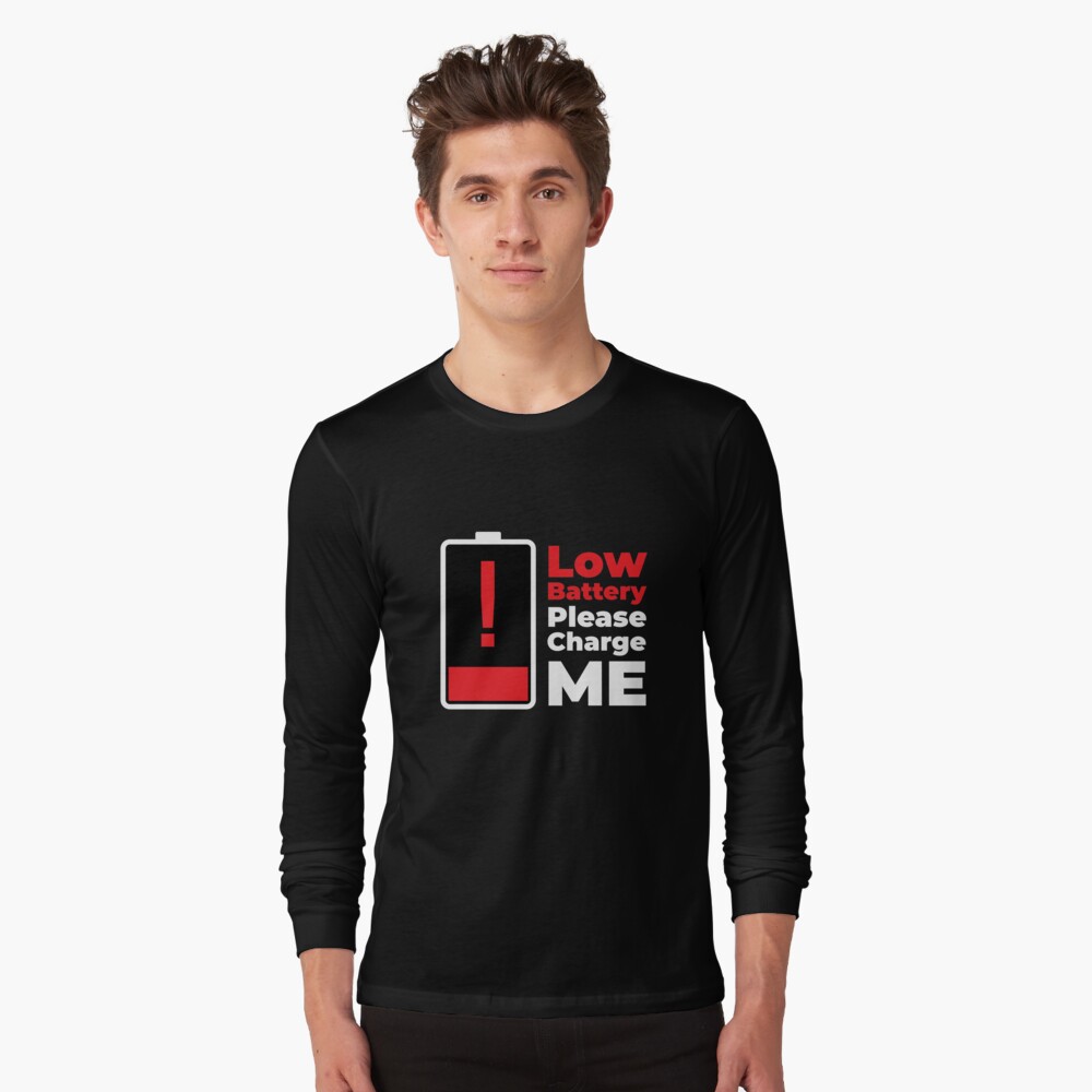 "Low battery please charge me" Poster for Sale by nopphol | Redbubble