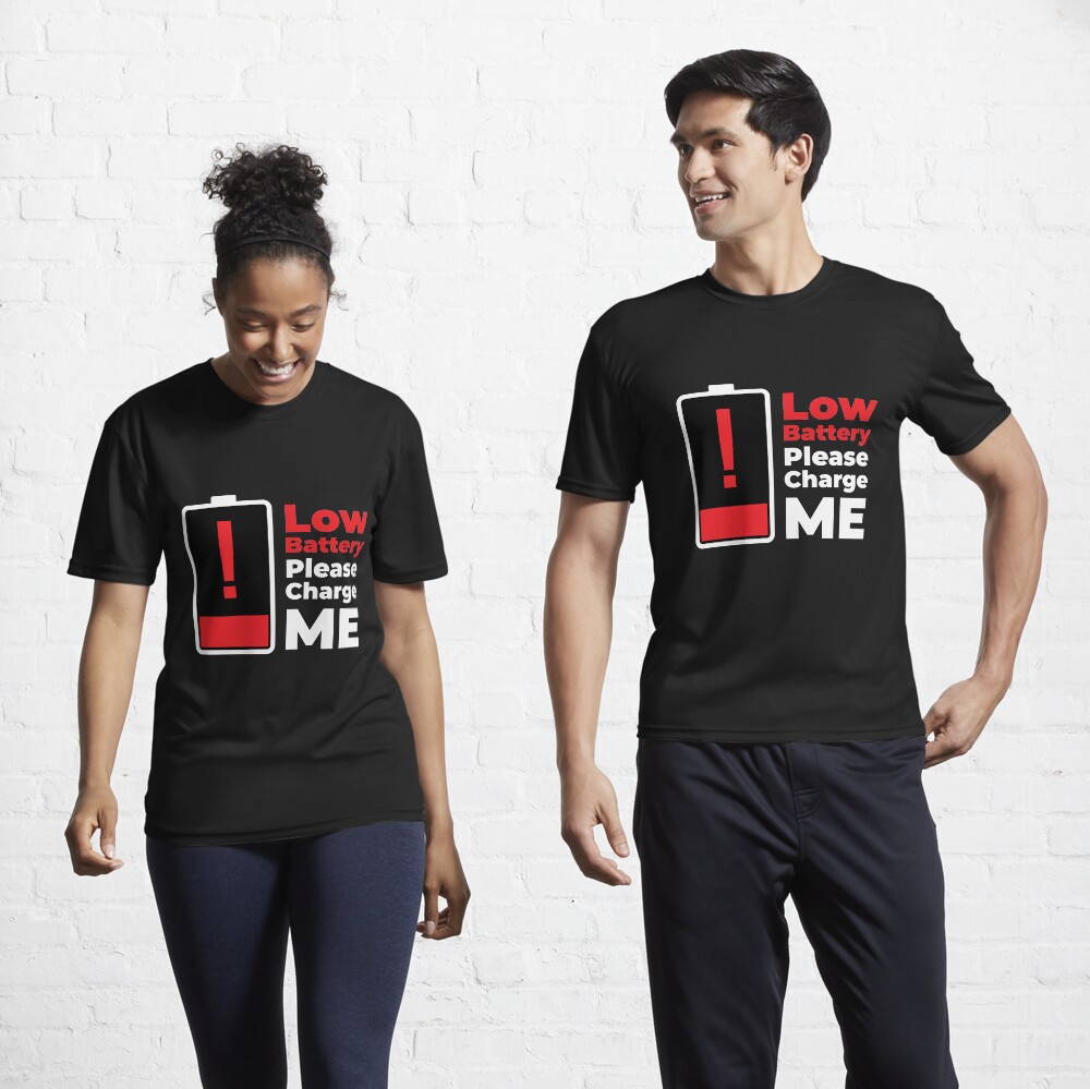 "Low battery please charge me" Poster for Sale by nopphol | Redbubble