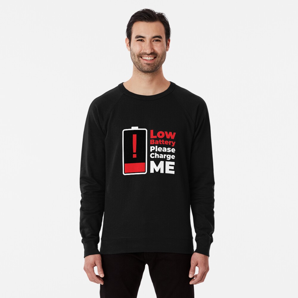 "Low battery please charge me" Poster for Sale by nopphol | Redbubble
