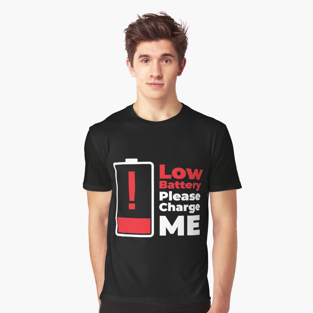 "Low battery please charge me" Poster for Sale by nopphol | Redbubble