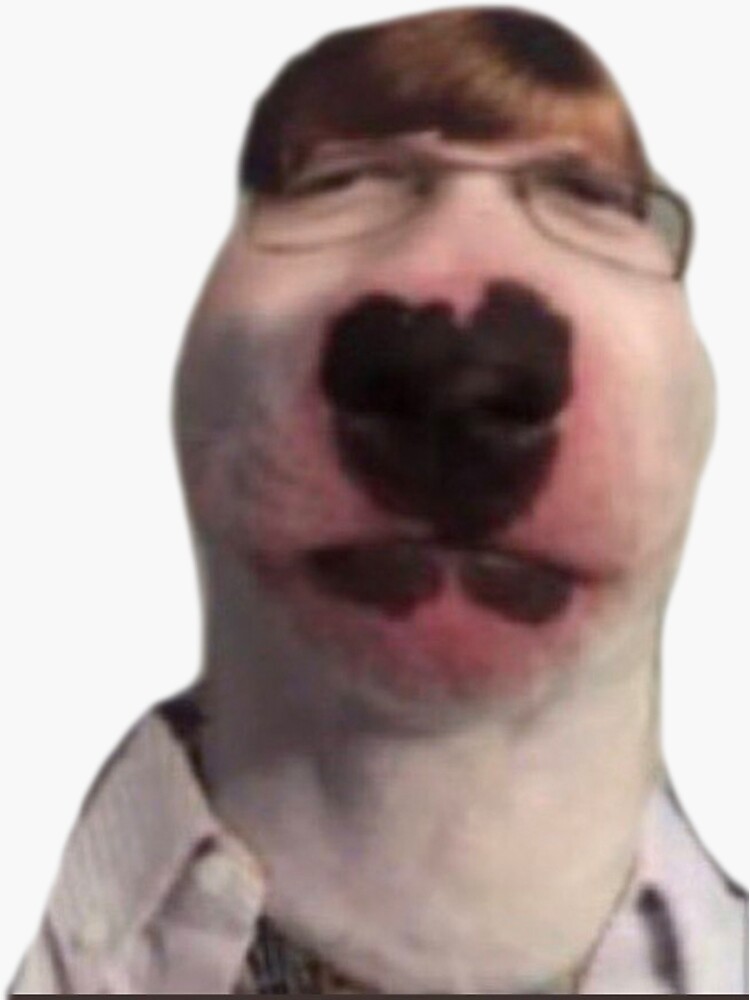 Pegatina «Educado y sofisticado meme del perro Walter» de rharker09 ...