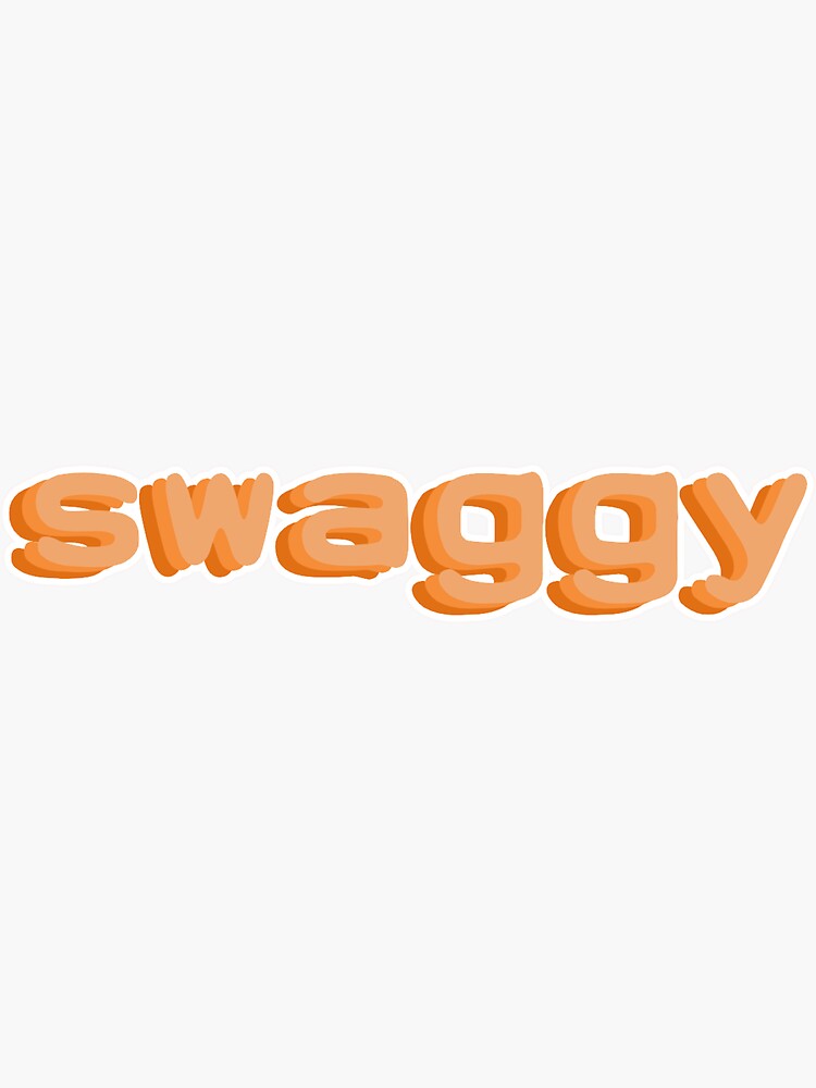 "swaggy sticker" Sticker for Sale by ava-mw | Redbubble