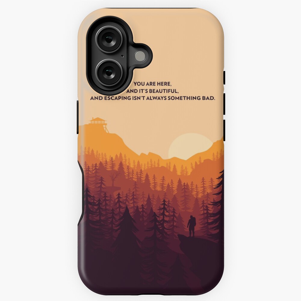 Firewatch Minimalist Quote Poster For Sale By Stibo Redbubble