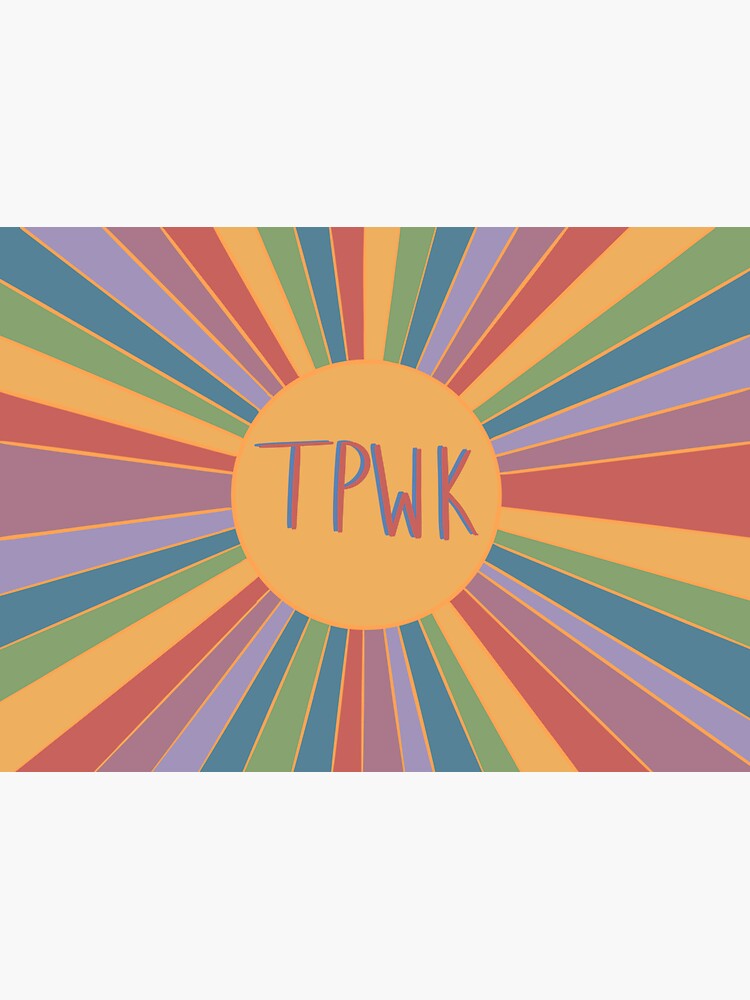 "TPWK" Sticker by danasaur200 | Redbubble