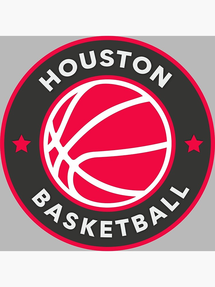 "HOUSTON BASKETBALL" Poster for Sale by MARKER-B | Redbubble